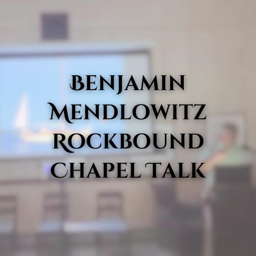 Benjamin Mendlowitz Talk - Friend Memorial Public Library